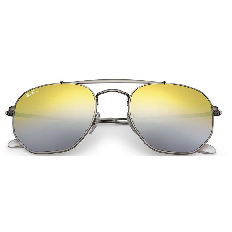 Ray Ban 3648 Marshal Marrom Degrade Espelhado - oticaswanny