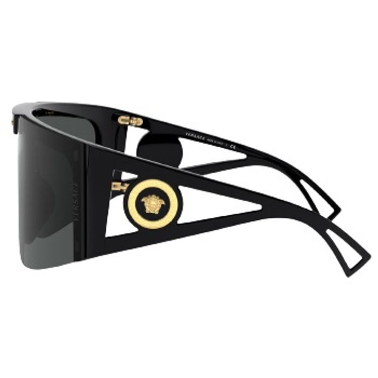 Versace Medusa Icon Shield 4393 GB187 - Oculos de Sol com Lente Extra ...